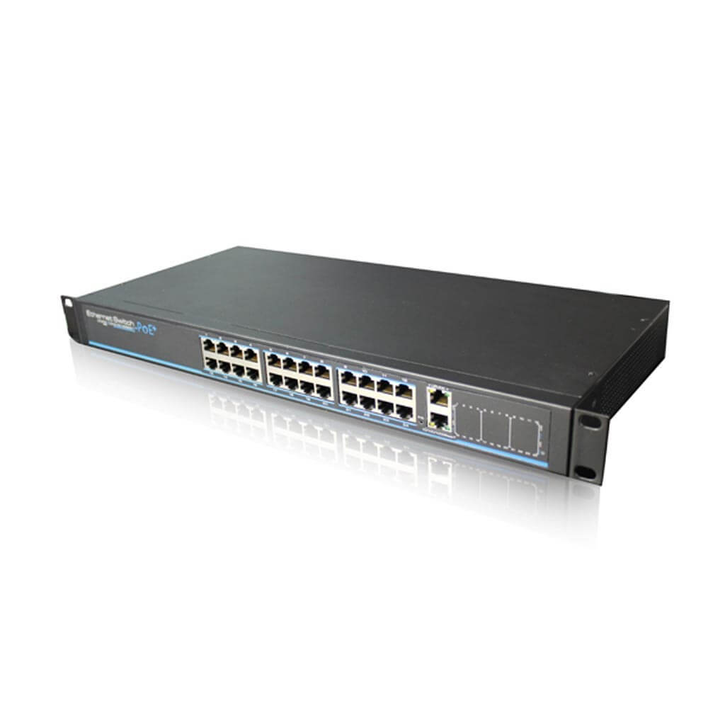 UTEPO UTP3-SW24-TP420 , 24-port managed PoE switch - cctvspot.co.uk