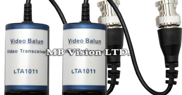 CCTV video balun - pair 2 pcs - cctvspot.co.uk