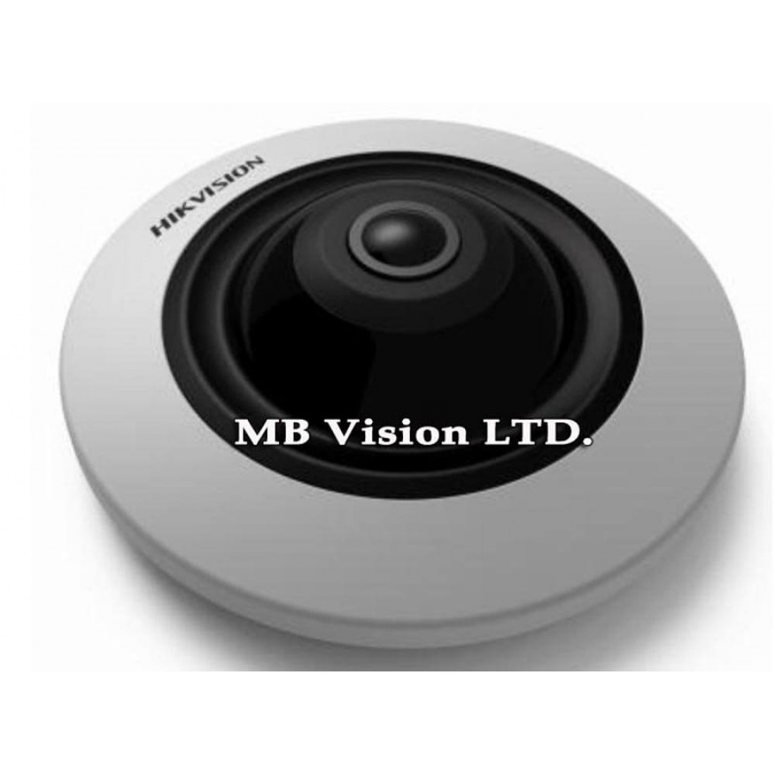 Mini fisheye IP camera Hikvision DS-2CD2942F-I, 4MP - cctvspot.co.uk