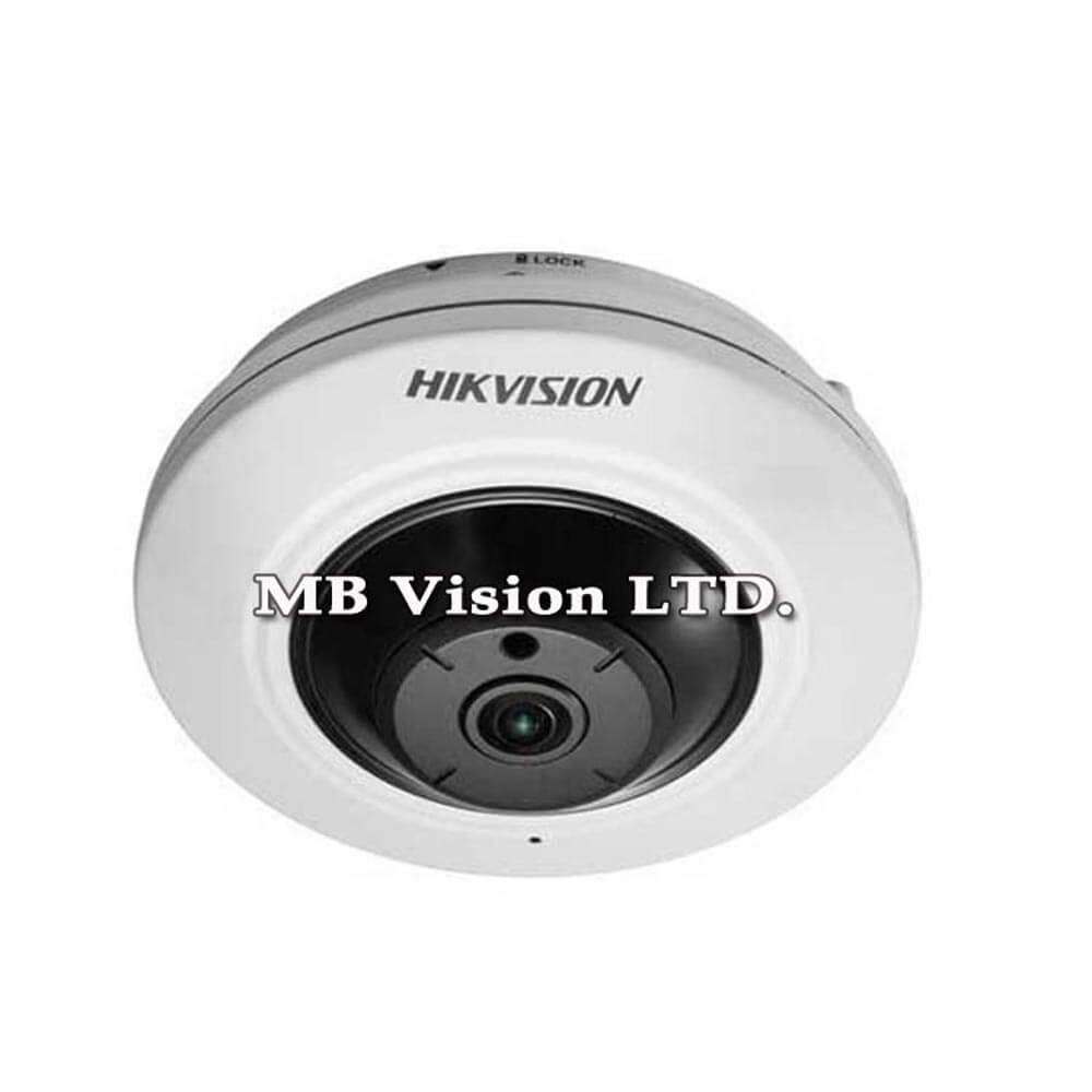 Mini fisheye IP camera Hikvision DS-2CD2942F-I, 4MP - cctvspot.co.uk