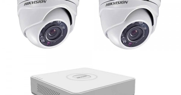 Full HD Hikvision DVR kit with 2 cameras - cctvspot.co.uk